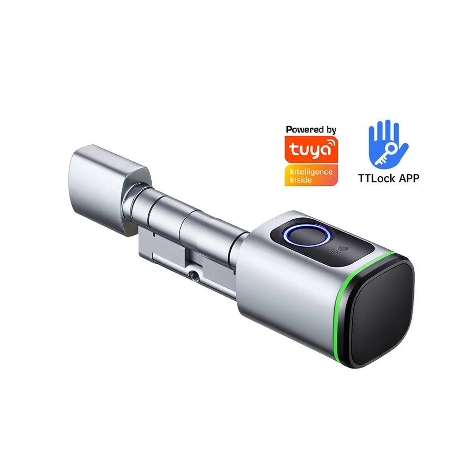 Easy Installation Fingerprint Recognition Cylinder Tuya Smart TTlock ...