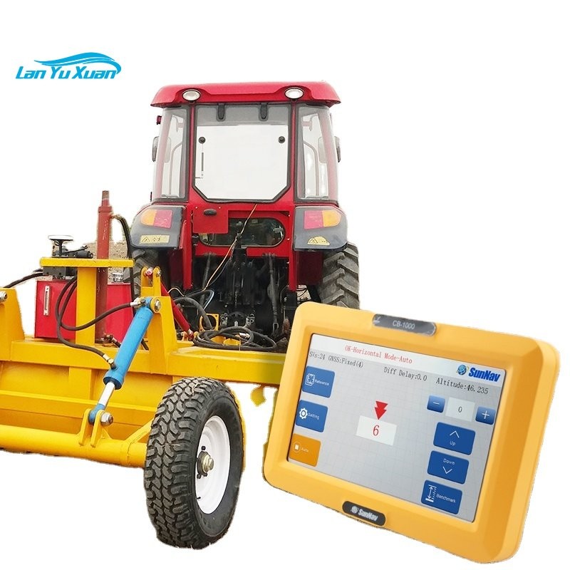 high accuracy gps land leveling system AG1000 SunNAV rover and base RTK ...
