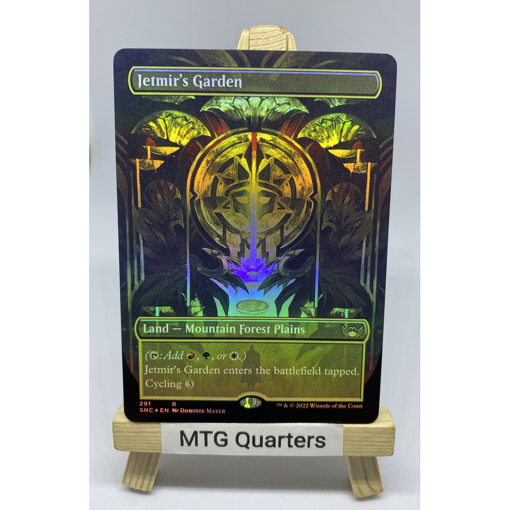 MTG Proxy Card - Jetmir's Garden (Borderless Foil) | Streets of New ...