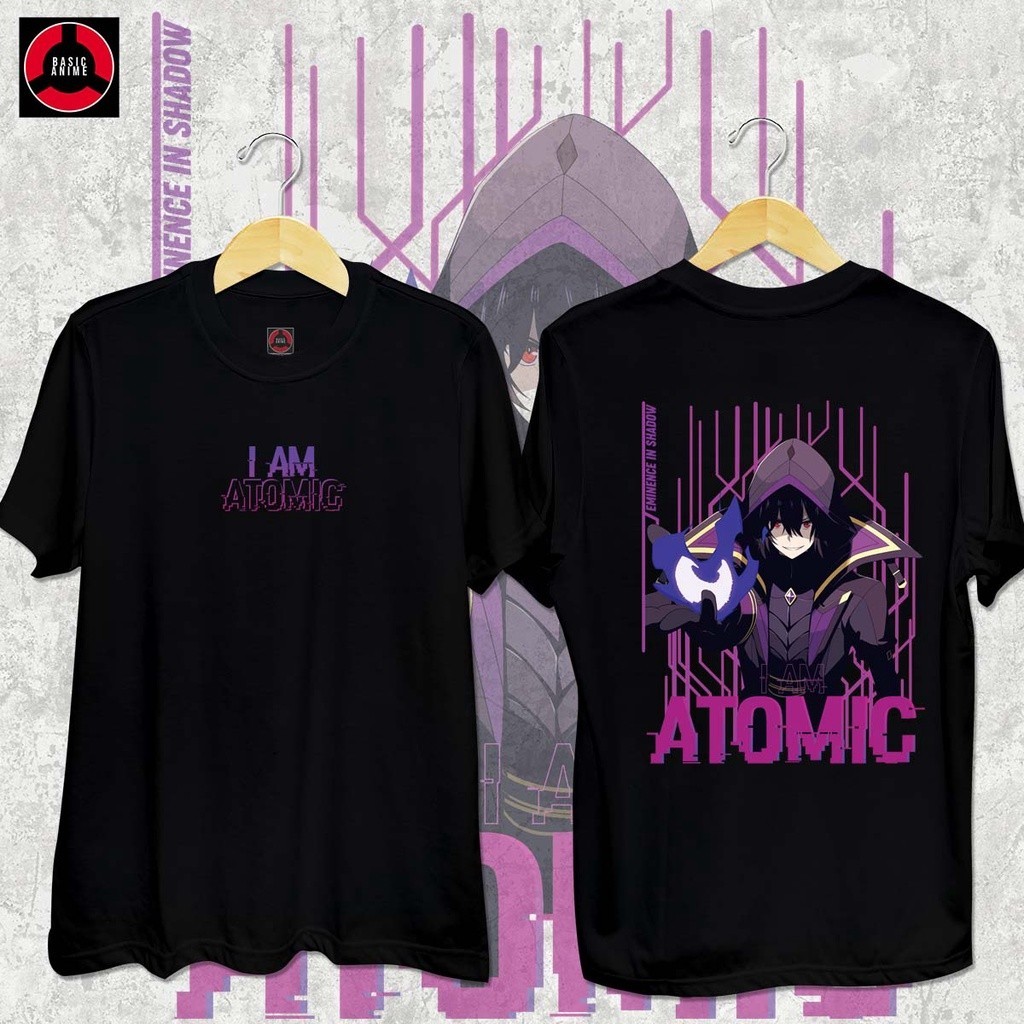 The Eminence in Shadow - Shadow (I am atomic) Anime Shirt | Shopee ...
