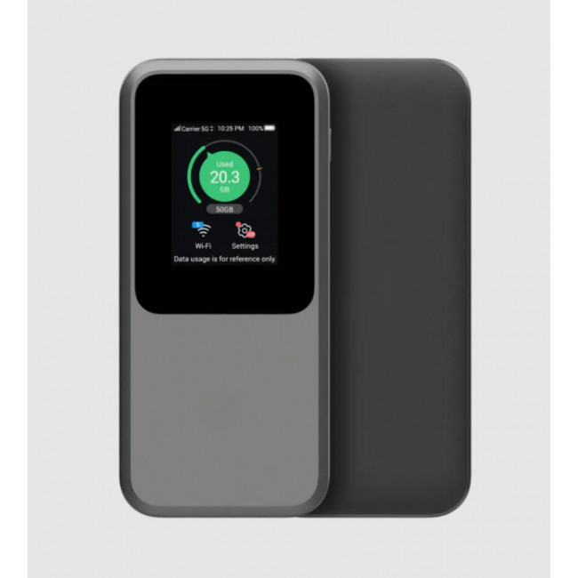 ☈MU5120 MiFi Pebble 5G 4G WiFi 6 10000mAh Battery with Fast Charge ...