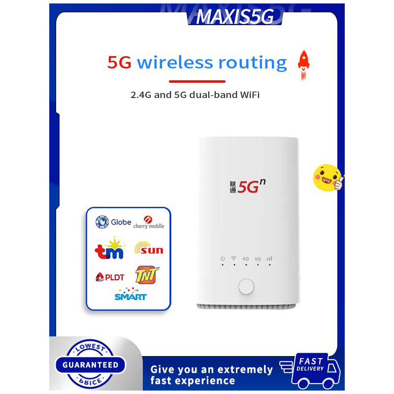 China Unicom 5G CPE VN007+ 5G ROUTER for all 5G | Shopee Philippines