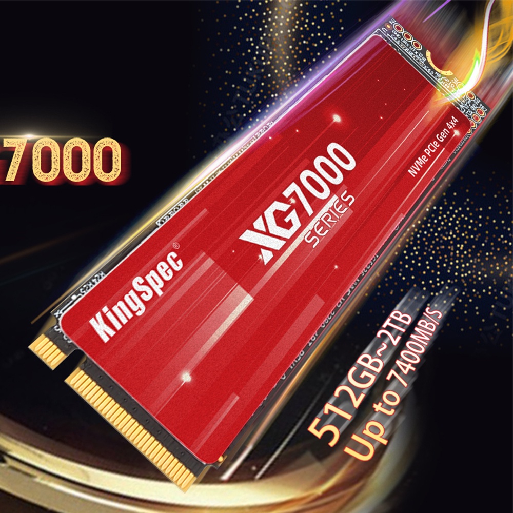 ﺴKingSpec SSD M2 NVMe 512g 1TB Internal NVMe Drive 500g 1t M.2 2280 ...