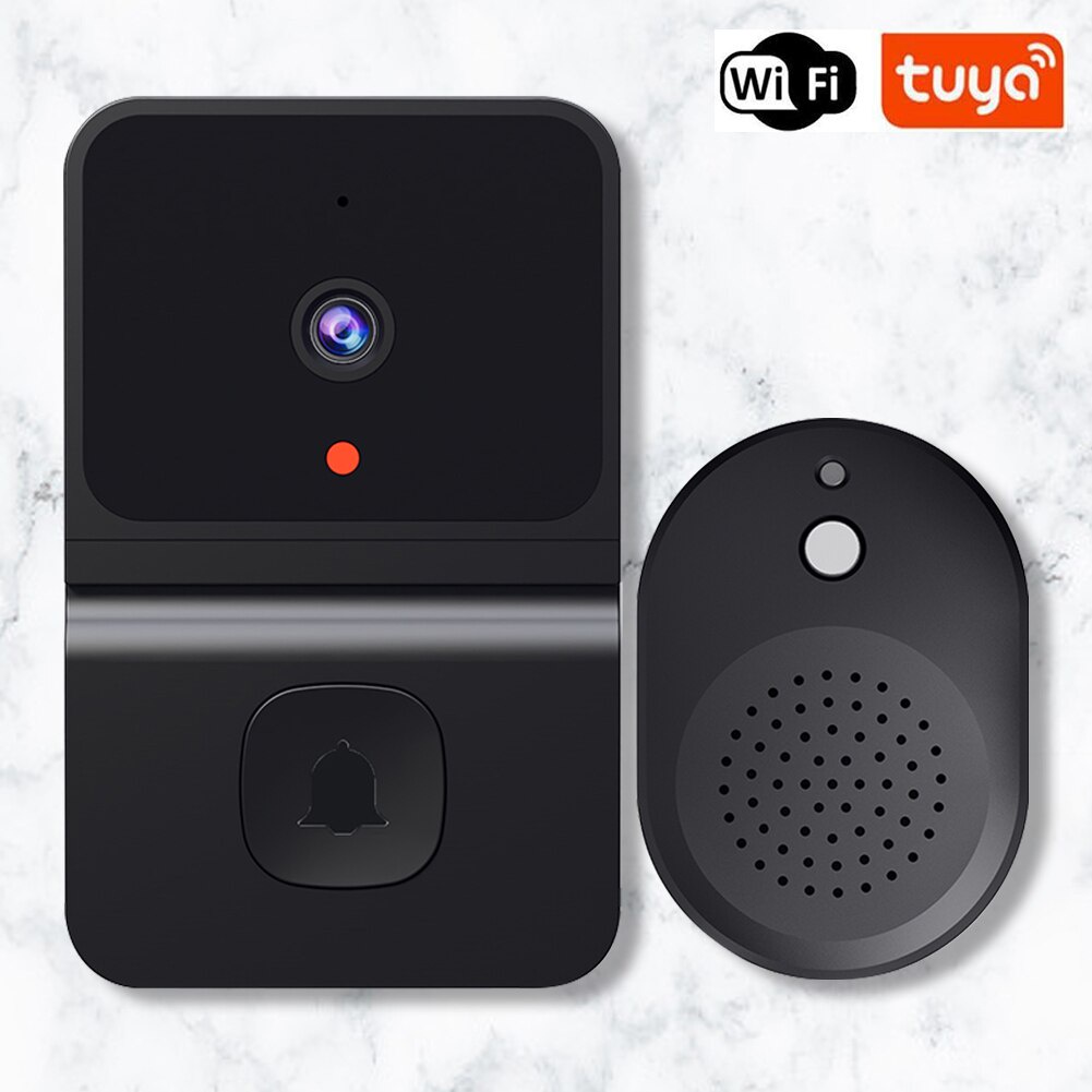 Tuya Smart Video Doorbell WiFi Wireless Door Bell Camera Night Vision ...