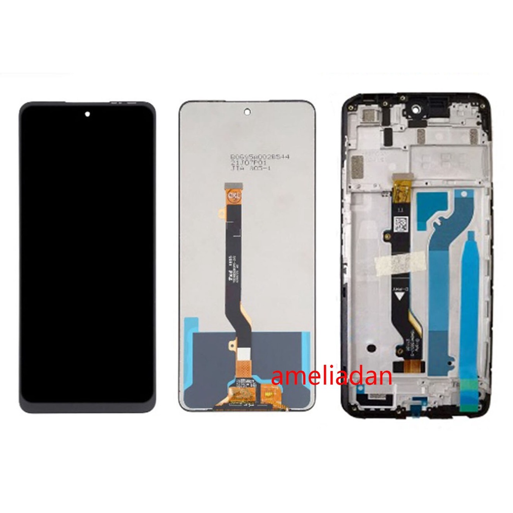 Lcd Display Assembly + Frame For Tecno Camon 17 Plus CG7 Touch ...