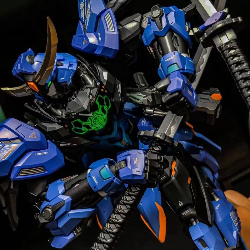 Three Kingdoms Moto Nuclear Gundam Model Robot Toy Ao Bing Lv Bu Cao ...