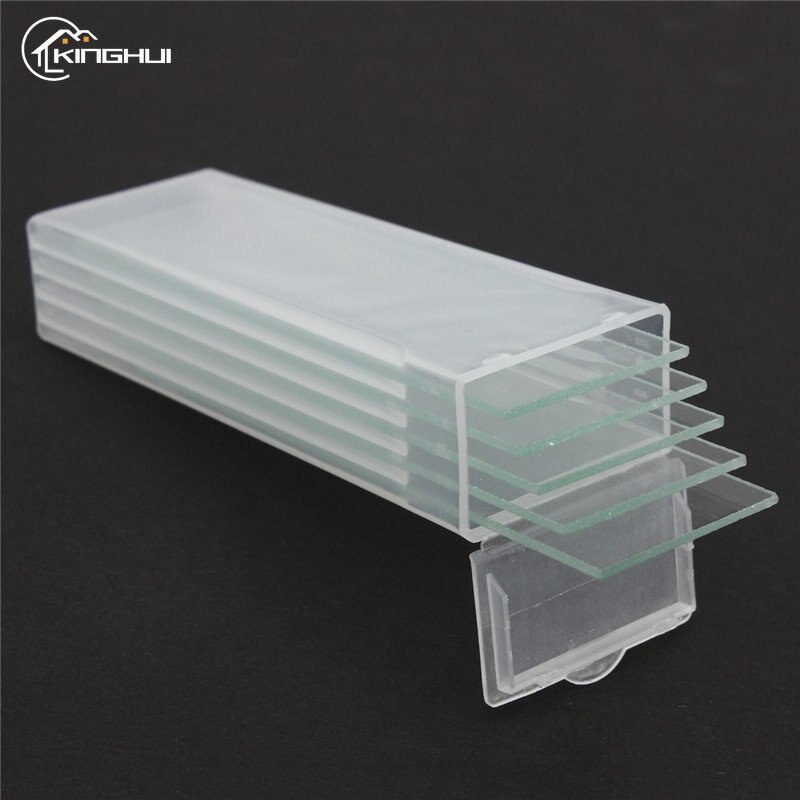 5Pcs 1mm Thickness Cavity Glass Coverslips Single Concave Microscope ...