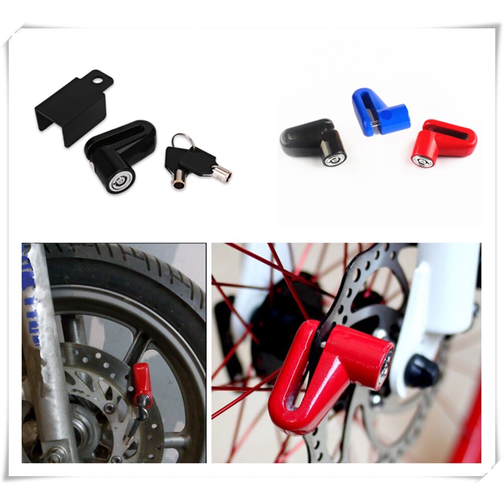 Motorcycle scooter bicycle wheel safety anti-theft brake disc lock for ...
