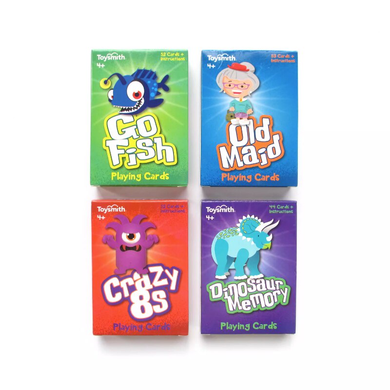 Go Fish Old Maid Card English Large Size Educational Cards Children ...