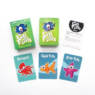 Go Fish Old Maid Card English Large Size Educational Cards Children ...