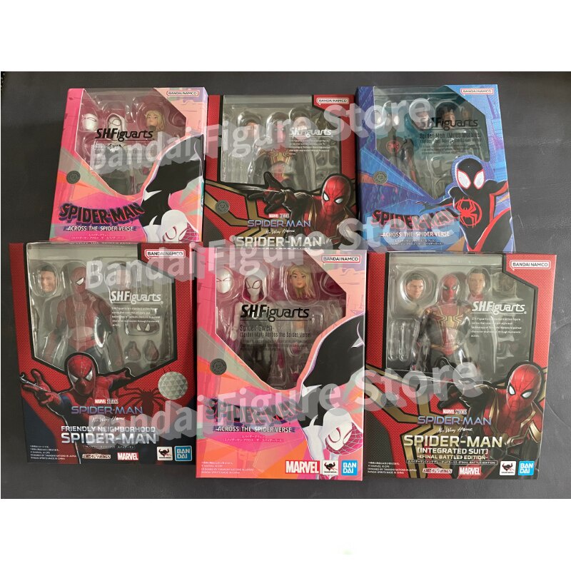 In Stock Bandai Soul Limit SHF Spider-Man No Return Tobey Maguire First ...