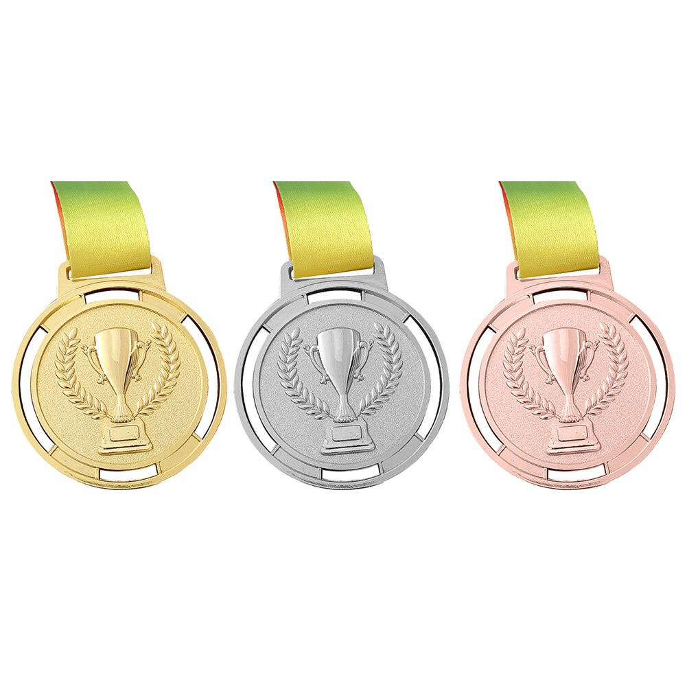 Torch Medal Match Medals Badges Souvenirs Gold Prize Children Winner ...