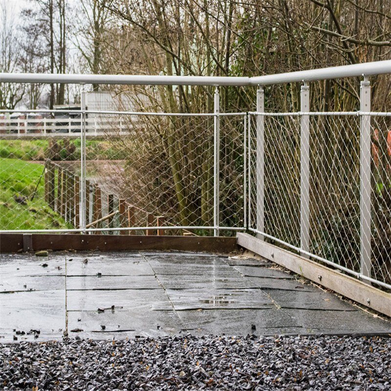 Flexible Balustrade Stainless Steel Wire Cable Netting Fence for ...