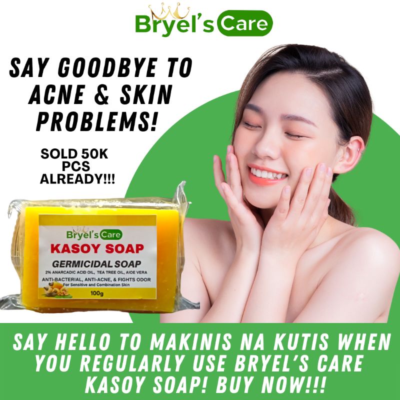 100G KASOY SOAP for skin problems by Bryel's Essentials | Shopee Philippines