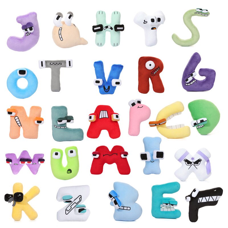 ABC Toy Alphabet Lore Plush Doll Stuffed Plushie High Quality Alphabet ...