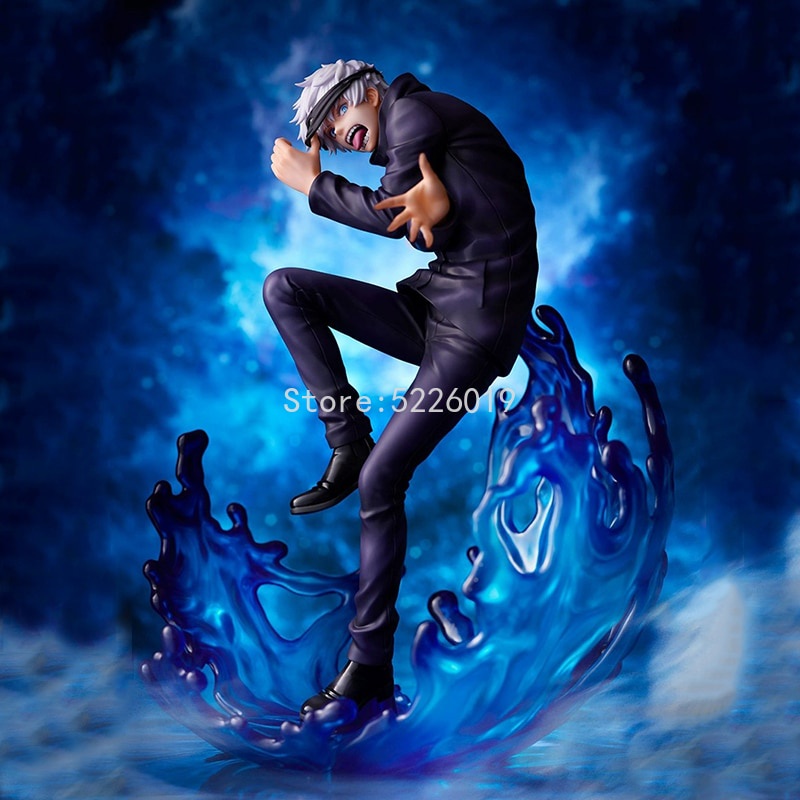 24cm Jujutsu Kaisen Anime Figure Gojo Satoru Action Figure 1528# Gojo ...