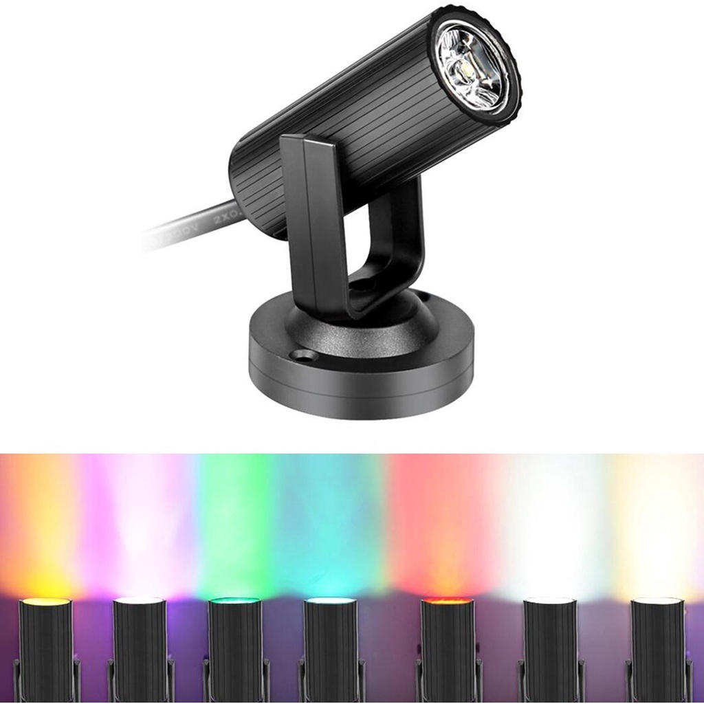 LED Stage Spotlight Charging Only DJ Stage Light Effect Color Beam Bar ...