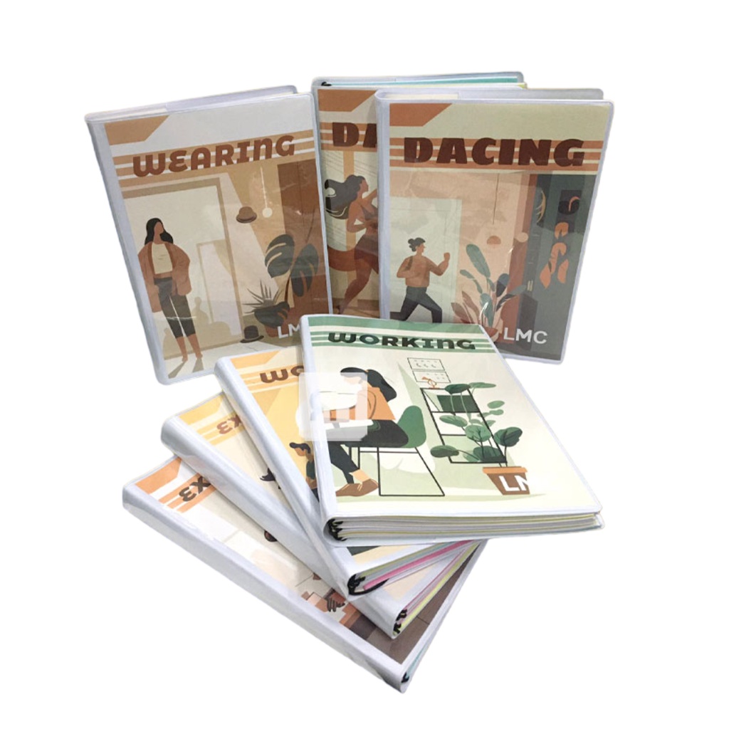 Veco Dynamic Notes Notebook Binder with 5 Division/Fillers Inside ...