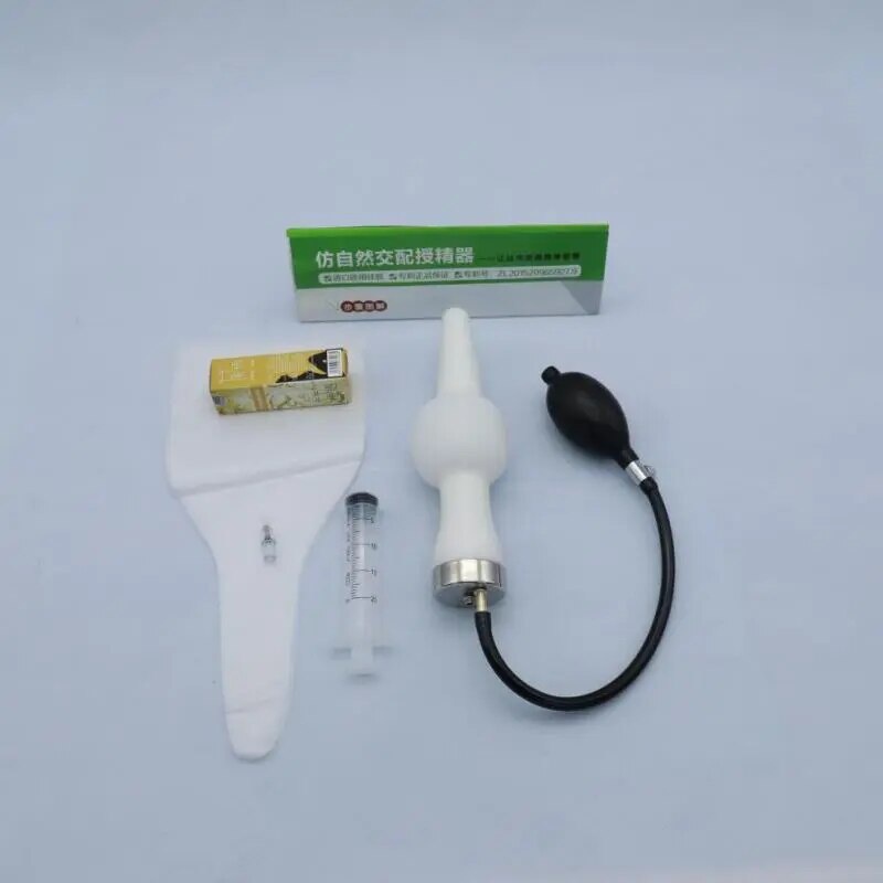 Vet Dogs Artificial Insemination Kit Bitch Plastic Vagina Inseminacion ...