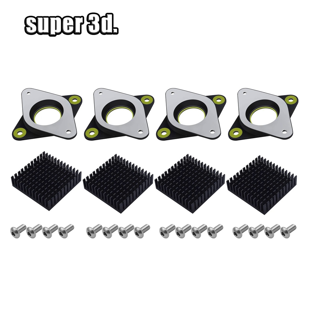 2AAX NEMA 17 42 Stepper Damper Meal & Rubber Stepper Motor Vibration ...