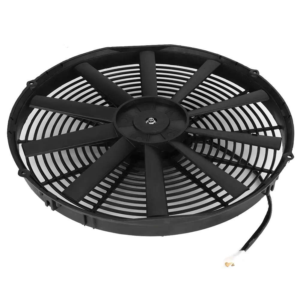 Universal Cooling Fan 12V 120W 16in Car Straight Blade Air Conditioner ...