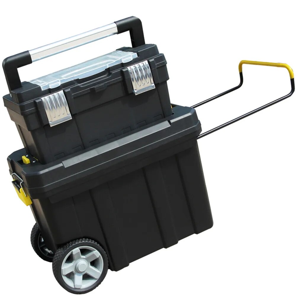 NEW Garage Storage Tool Box with Wheel Large Capacity Polymer Packout ...