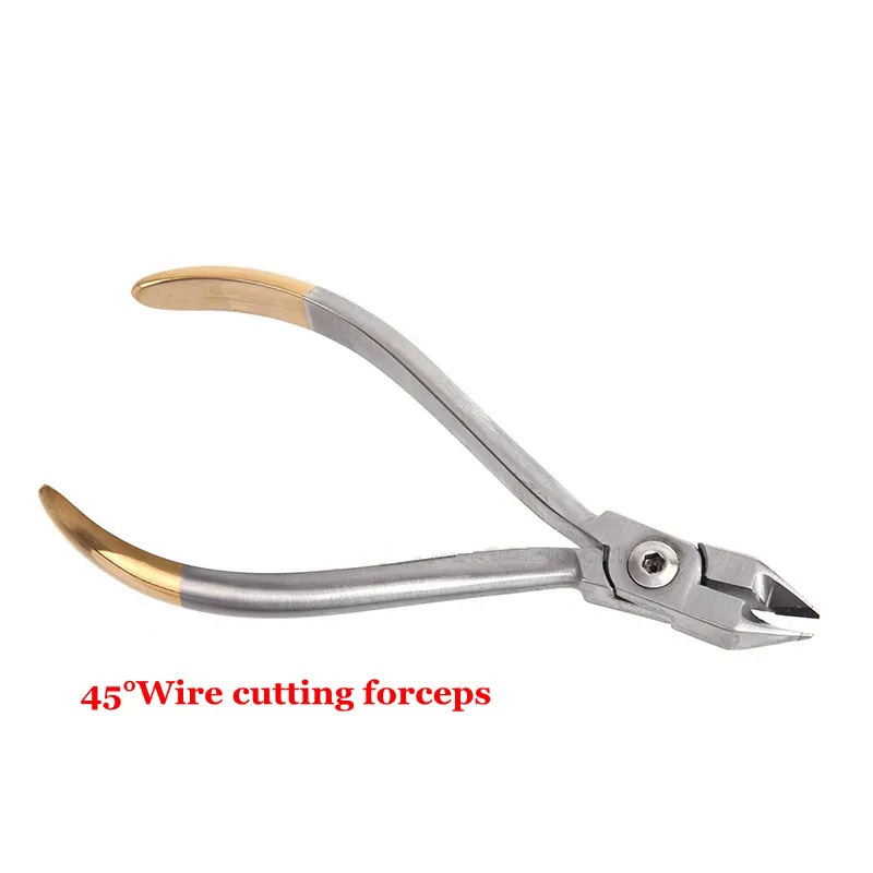 CE73 1PC Dental Instruments orthodontic forceps 45 Degree Wire cutting ...