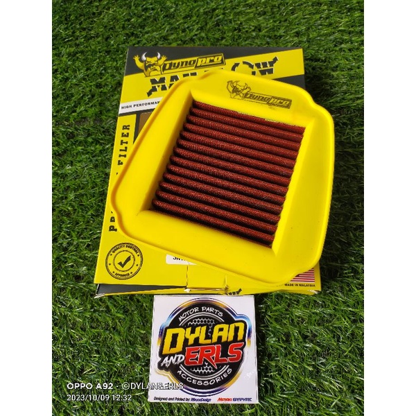 AIR FILTER WASHABLE MAX FLOW SNIPER 150 (DYNOPRO ) | Shopee Philippines