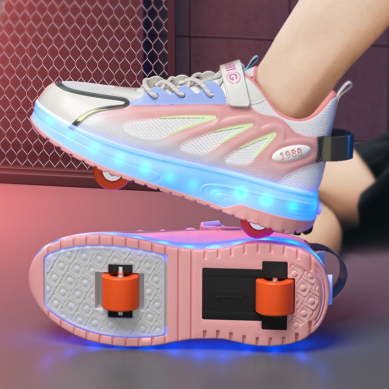 2023 Bagong Sapatos ng Heelys Mga Pasabog na Gulong na Sapatos ng mga ... 2023 Bagong Sapatos ng Heelys Mga Pasabog na Gulong na Sapatos ng mga ...