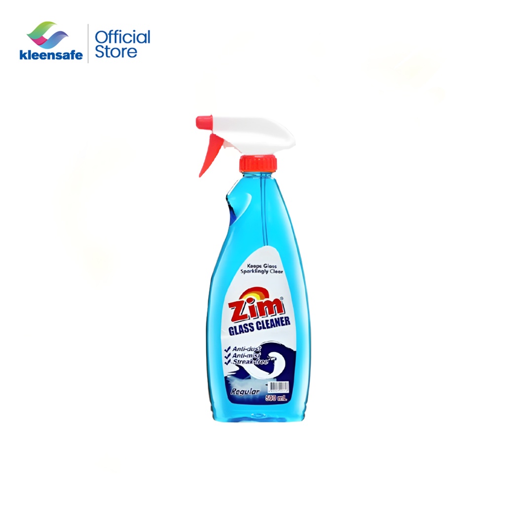 Kleensafe X Zim Glass Cleaner Spray 500ml Window Car Windshield Mirrors ...