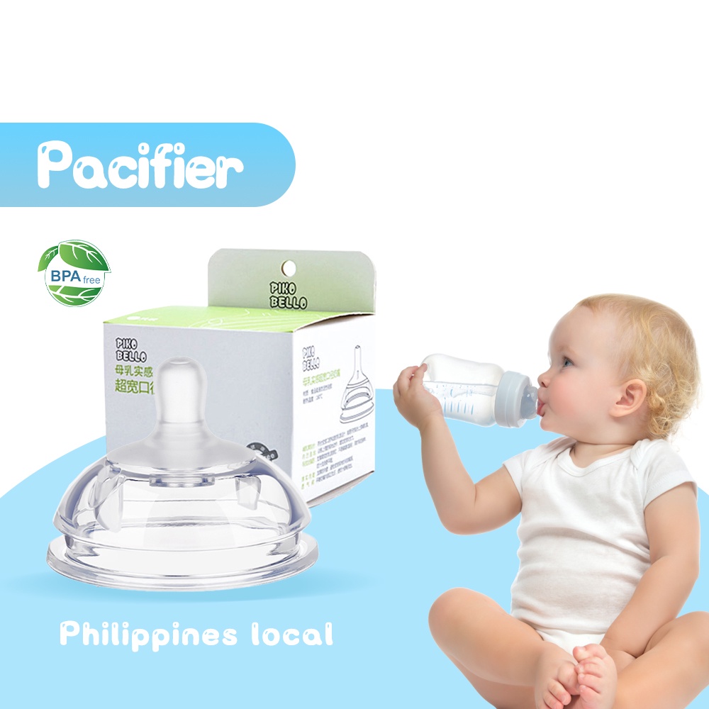 TOTOO PIKO BELLO pacifier for baby Clear Replacement Pacifier nipple ...