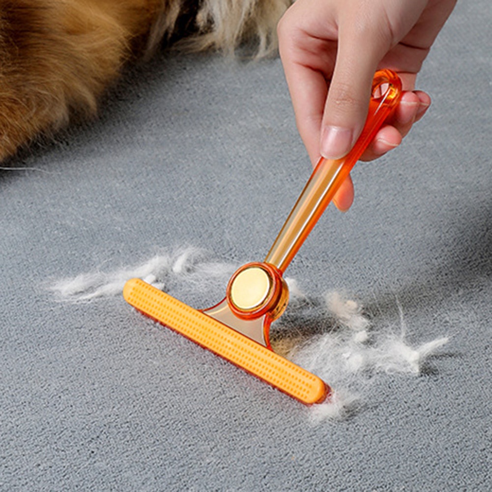 ♦Hair Scraper Clothes Hair Remover Copper Brush Head Ball Remover ...