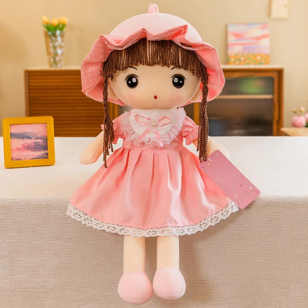 45CM Princess Plush Toy Stuffed Girl Doll Rag Doll Cute RagDoll Toy Hug ...