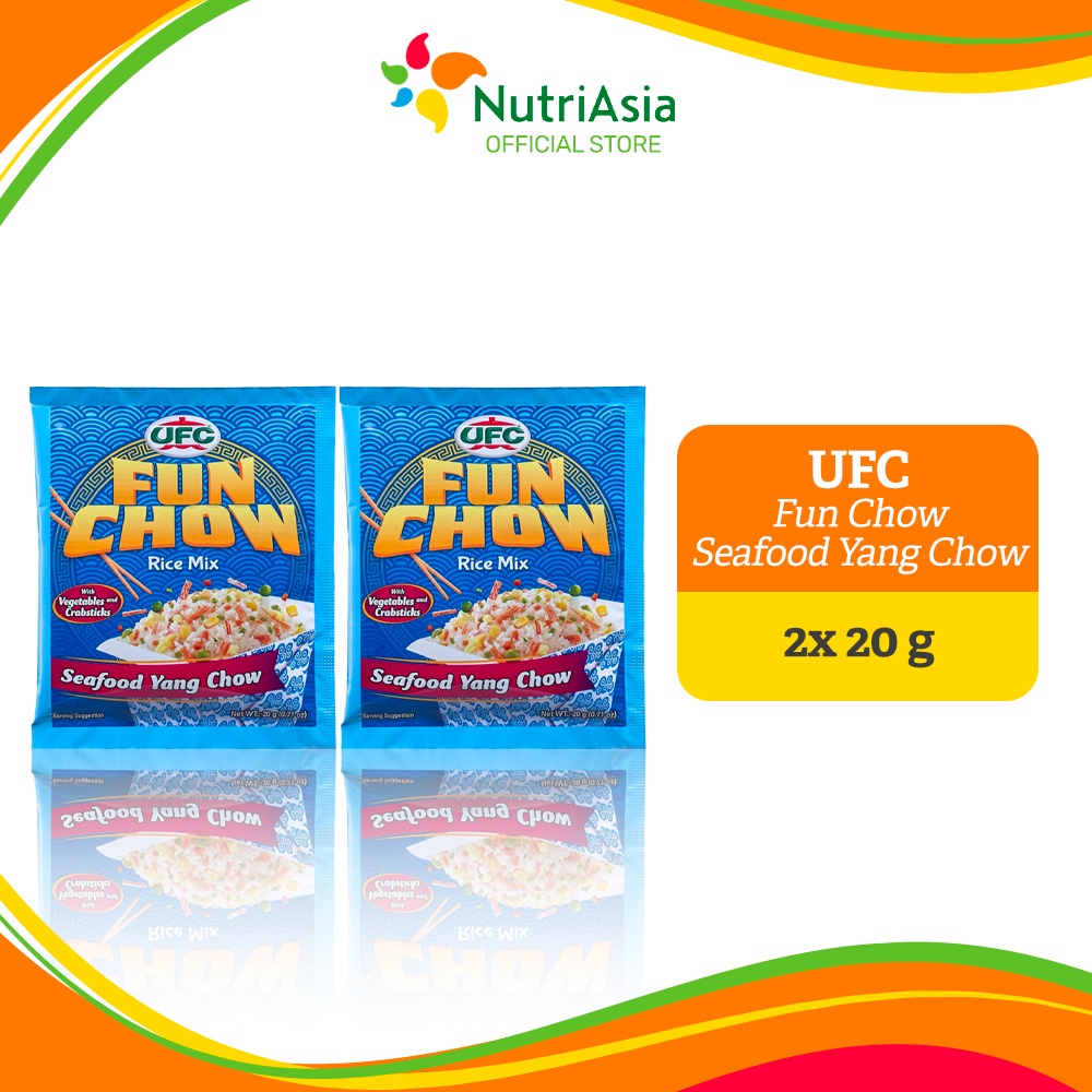 UFC Fun Chow Rice Mix Seafood Yang Chow Set of 2 | Shopee Philippines