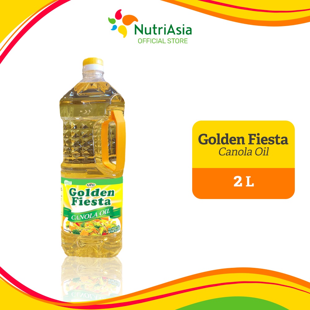 UFC Golden Fiesta Canola Oil 2 L | Shopee Philippines