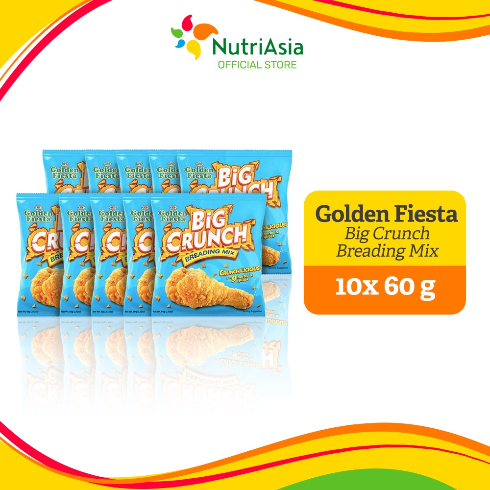 UFC Golden Fiesta Big Crunch 60 g Set of 10 | Shopee Philippines