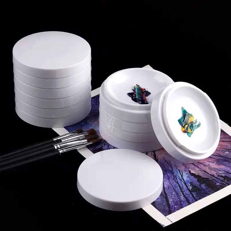 1-5-layer Imitation Porcelain Palette Calligraphy Ink Plate Watercolor ...