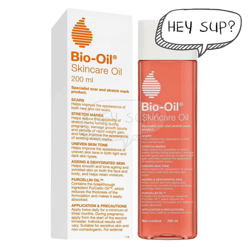 Bio-Oil Skincare Oil 200ml (For Scars, Stretch Marks, Uneven Skin Tone ...