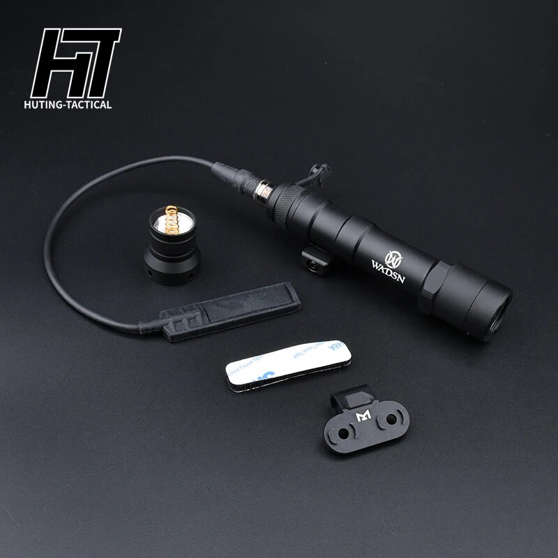 WADSN M640B Tactical Flashlight Sufire M600 Metal Scout Light 600lm Fit ...