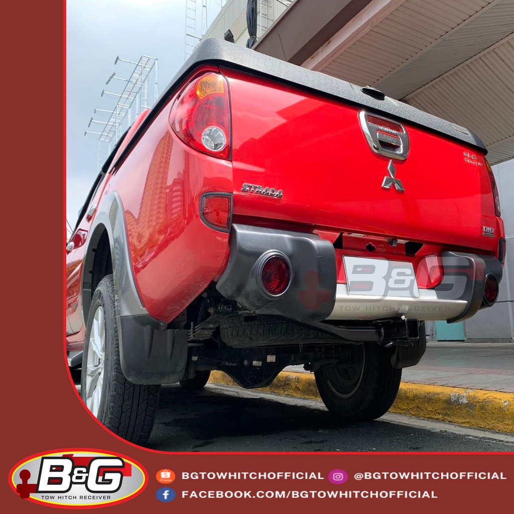 B&G Tow Hitch Receiver for Mitsubishi Strada Triton 2007 - 2014 with ...