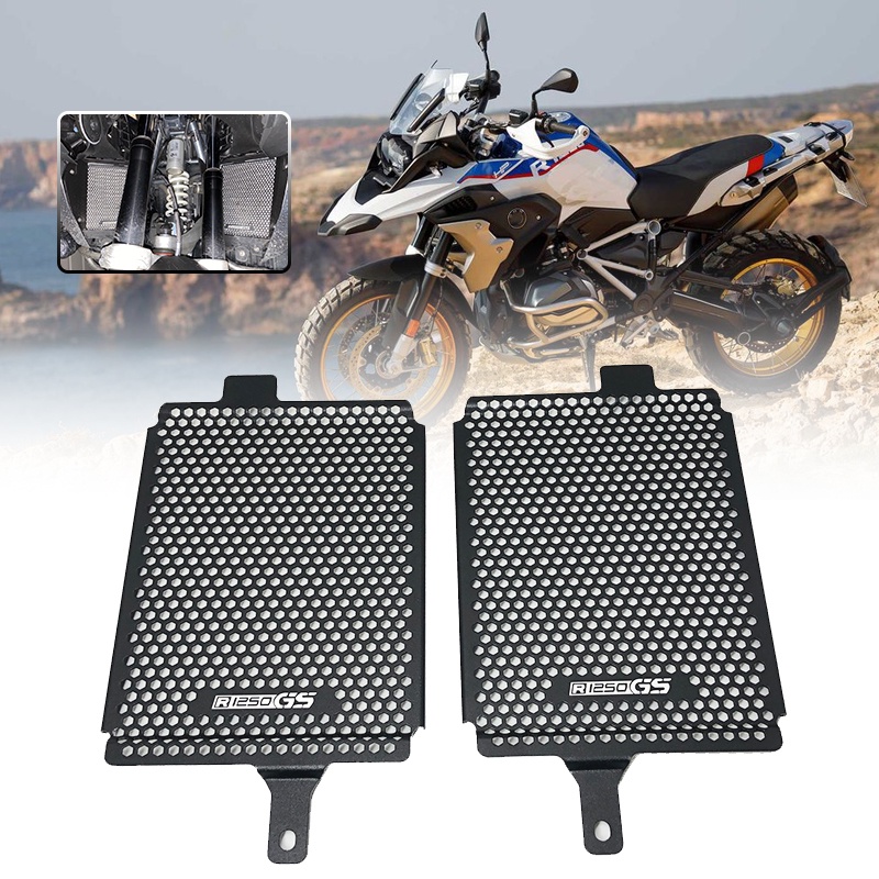 ㄖ ☫Motorcycle Radiator Guard Protection Grille Grill Covers For BMW ...