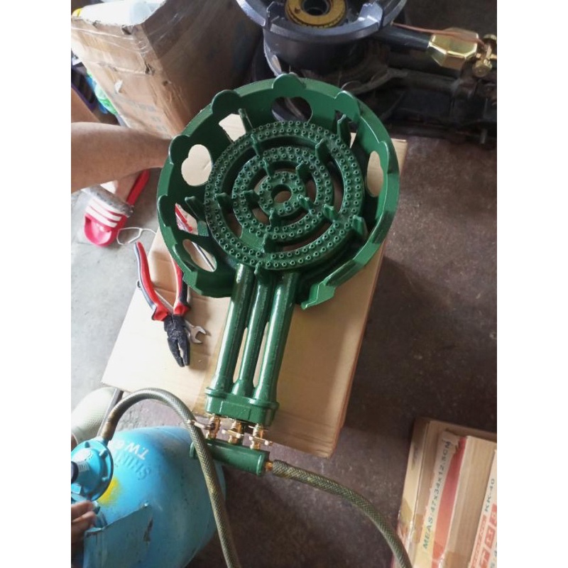 HEAVY DUTY Cast iron gas stove Burner High Pressure SUPERKALAN C -30 C ...