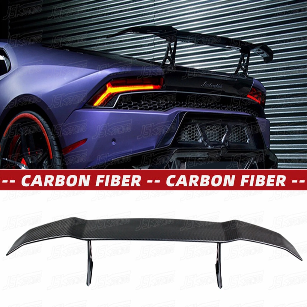 ☪V Style Carbon Fiber Rear Spoiler For Lamborghini Huracan Lp610-4 ...