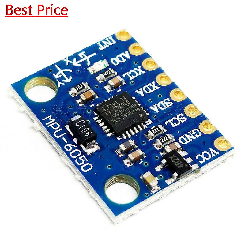 -Dhl 200Pcs GY-521 MPU-6050 MPU6050 Module 3 Axis Analog Gyro Sensors+ 3 Axis Accelerometer Mod