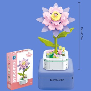 Assembling Building Blocks Combination Building Blocks Flower ...