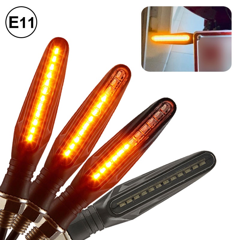 Motorcycle Turn Signals E11 Mark Turn Signal Light 335SMD Motorcycle ...
