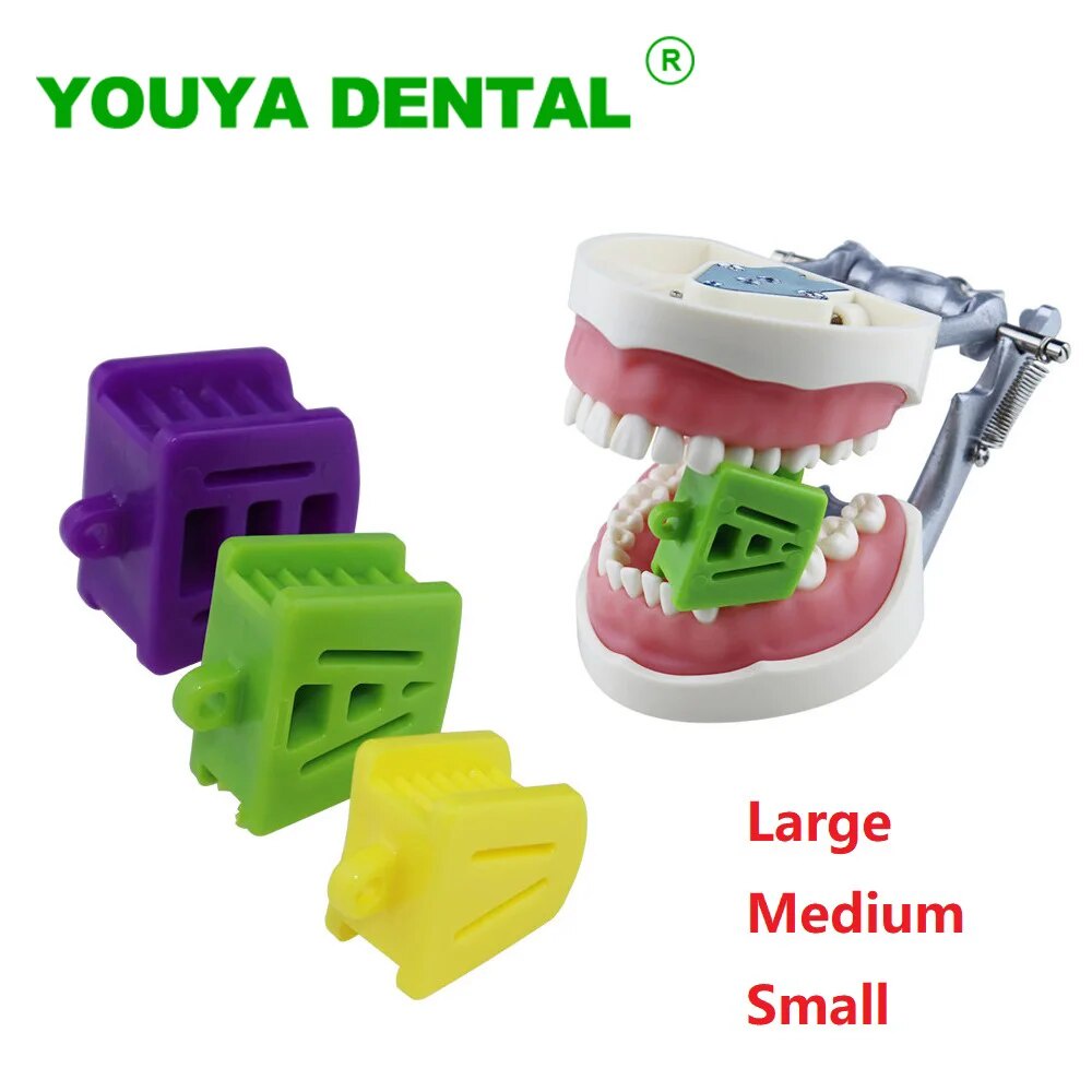 3pcs/set Dental Occlusal Pad Teeth Prop Bite Rubber Opener Retractor ...