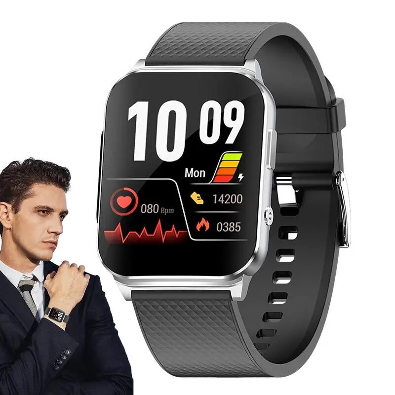 유Blood Sugar Test Smartwatch 1.83inch Touch Screen EP03 Non-invasive ...