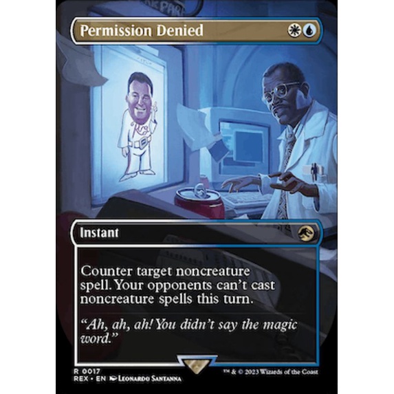 Permission Denied - REX - Rare - MTG Cards (WotC) | Shopee Philippines