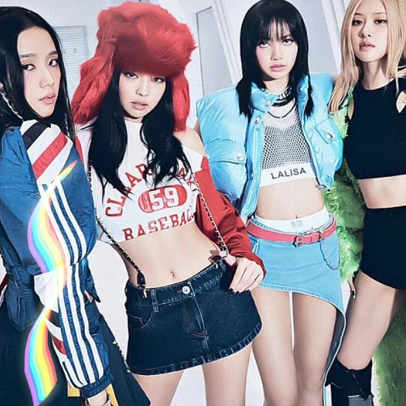 Blackpink Jin Zhini s singing outfit Jennie s same style waist ...